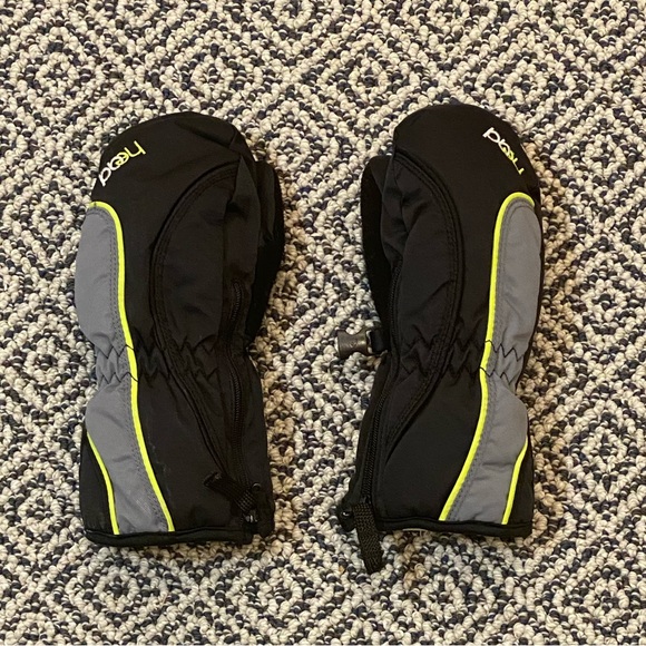 Head | Accessories | Euc Head Size Sm Blackgrayneon Yellow Mittens ...